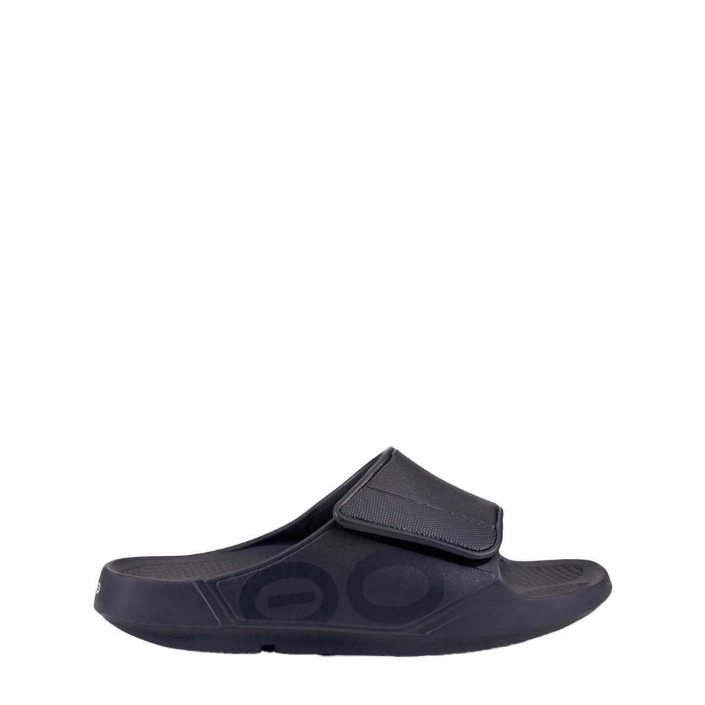 OOFOS OOahh Sport Flex Unisex Recovery Slide | Adjustable Fit & OOfoam ...
