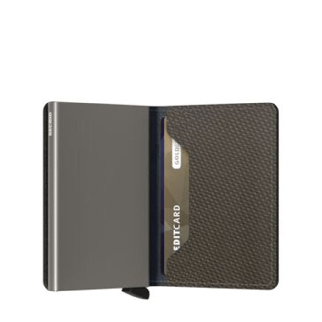 Secrid Slimwallet Carbon – RFID Slim Wallet with Carbon-Pattern Leather ...